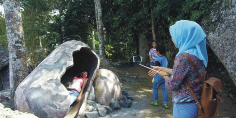 Ada yang Baru di Area Gunung Api Purba Desa Wisata Nglanggeran - Gunung ...